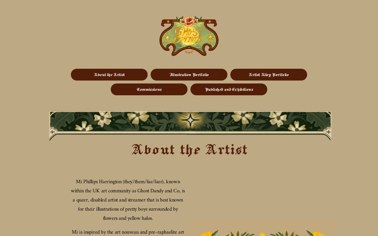 Ghost Dandy and Co- Portfolio